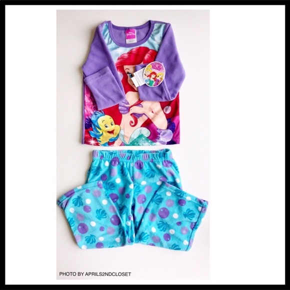 Disney | Pajamas | Disney Princess Ariel Little Mermaid Pajamas Pjs ...